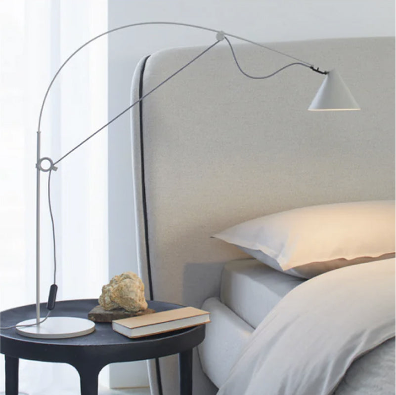 AYNO S TABLE LAMP シルクグレー/グレー H590～760mm - YAMAGIWA OnlineStore