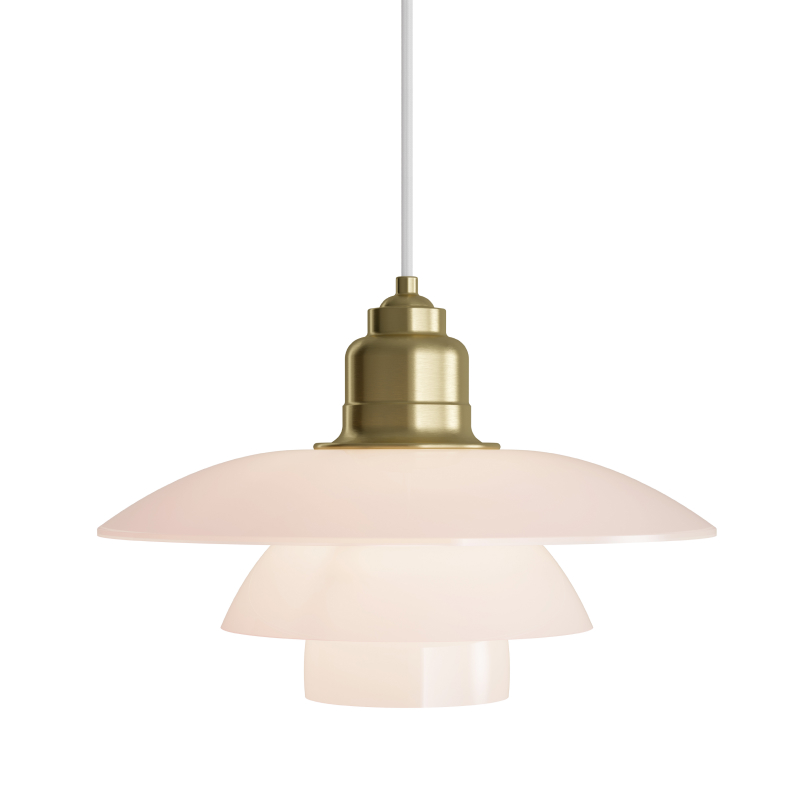 Louis Poulsen（ルイスポールセン）PH3 1/2-3 Pale Rose Pendant 真鍮 Φ327mm - YAMAGIWA ...