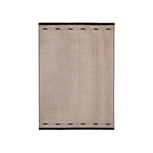 VIBEKE KLINT RUG VK-3 1.7×2.4m ホワイト × ブラック ホワイト/ブラック 約W1700mm ...